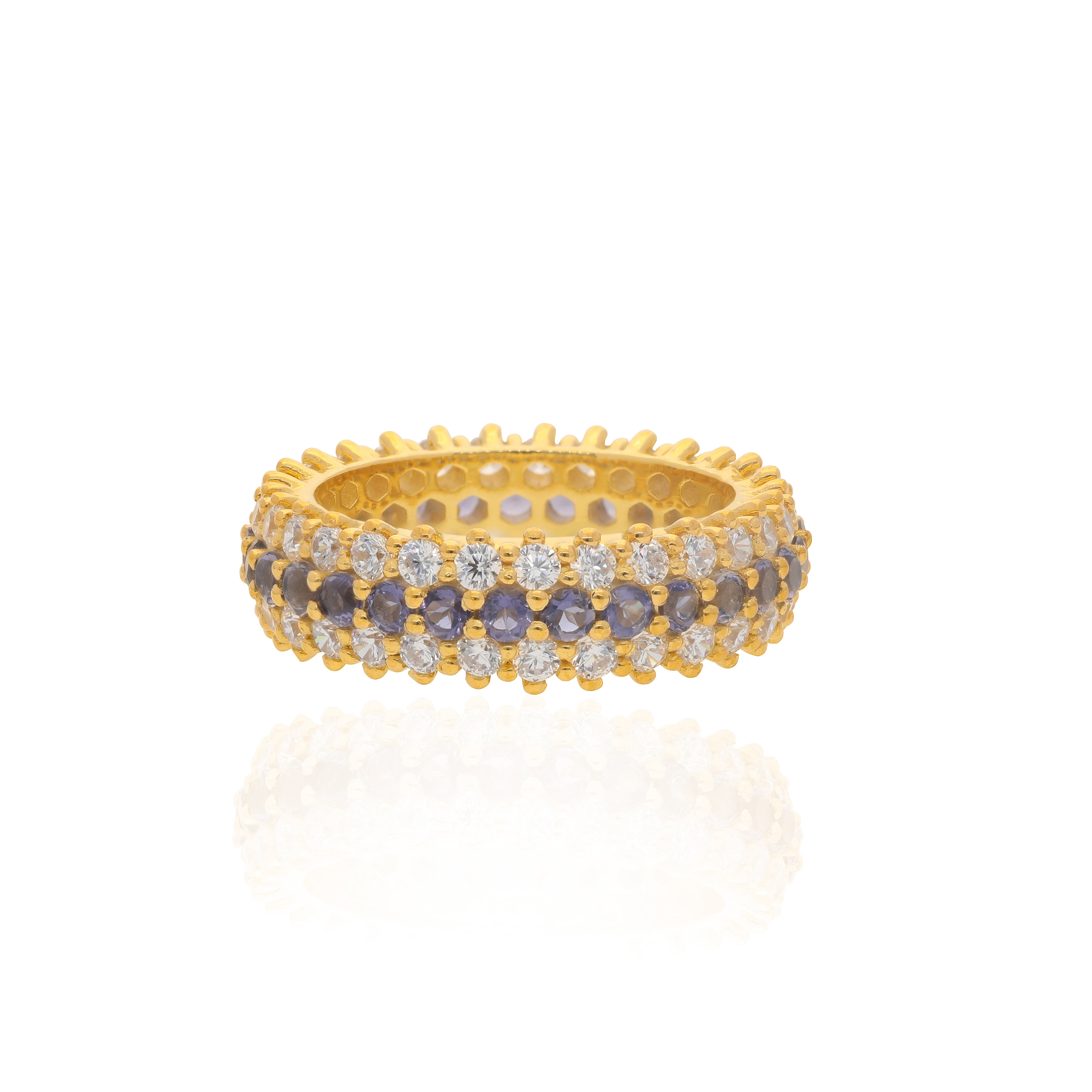 Best-Selling Eternity Band with Turquoise – Preeti Sandhu Jewelry